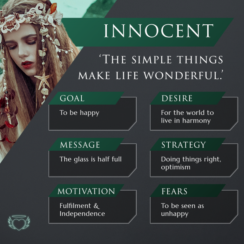 The Innocent Brand Archetype - Iron Dragon Design