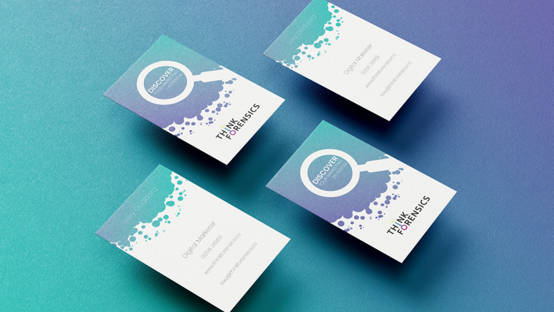 Think Forensics Rebrand - Iron Dragon Design