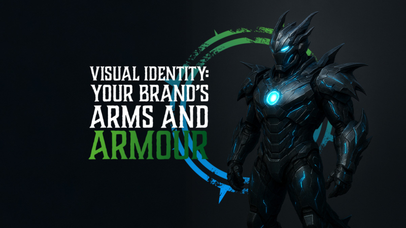 Visual Identity - Your Brand's Arms & Armour - Iron Dragon Design